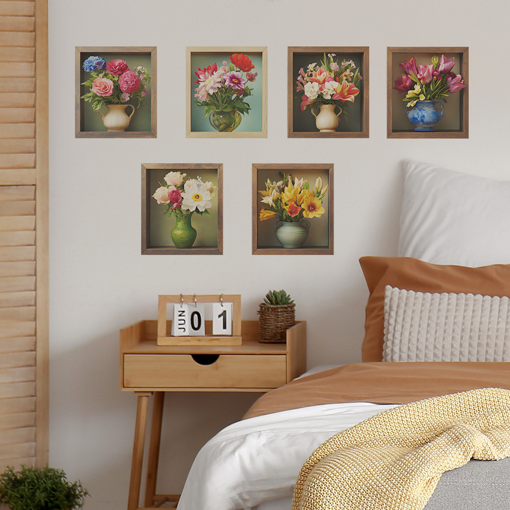 2025.3月新作★DIY壁紙★壁ステッカー★貼り紙★26*28cm*6枚 | 卸売・ 問屋・仕入れの専門サイト【NETSEA】