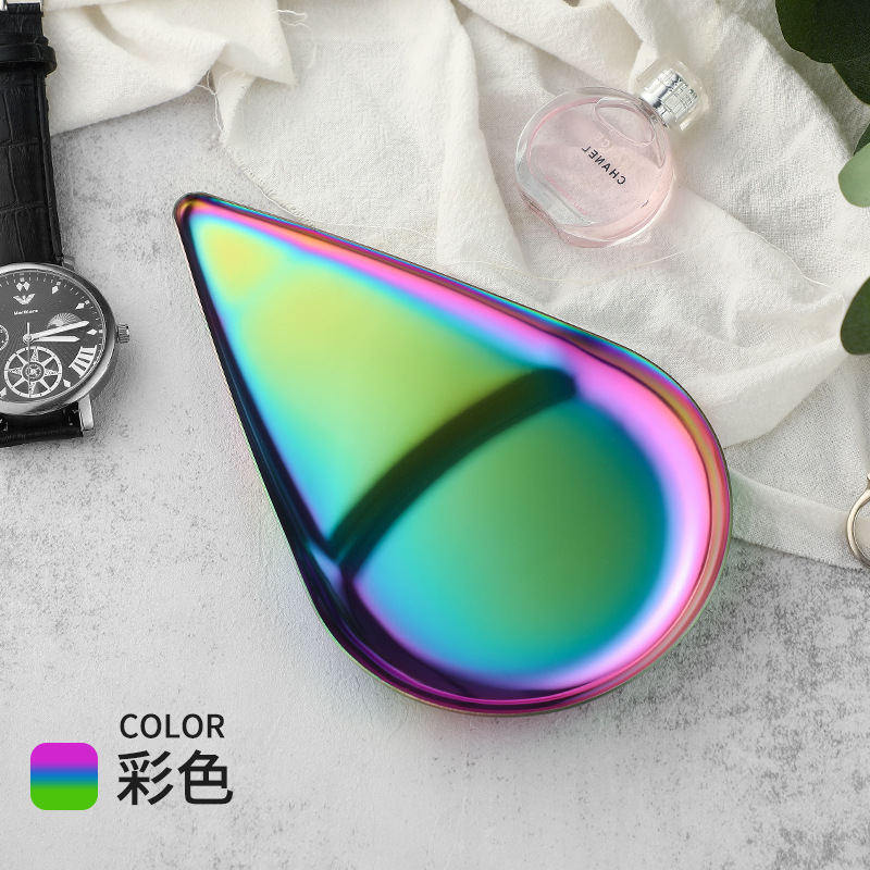 韓国スタイル ステンレスジュエリートレイ 化粧品収納トレイ しずく型 カラートレイ【18*10.5cm】 | 卸売・ 問屋・仕入れの専門サイト【NETSEA】