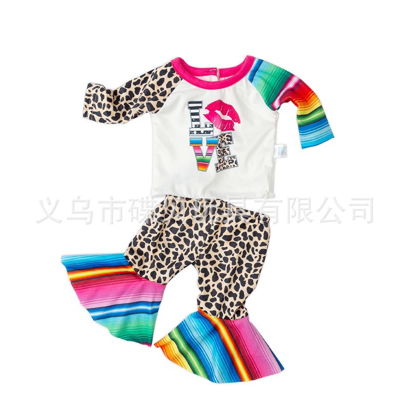 アマゾン 18インチ アメリカの女の子 子供服 QD18-320ラブレオパードセット | 卸売・ 問屋・仕入れの専門サイト【NETSEA】