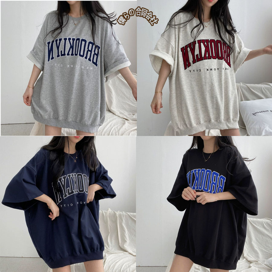 レディース服 トップス tシャツ ゆったり ブラウス 韓国風 カジュアル 2025年夏新作 M#-3XL＃ | 卸売・ 問屋・仕入れの専門サイト【NETSEA】