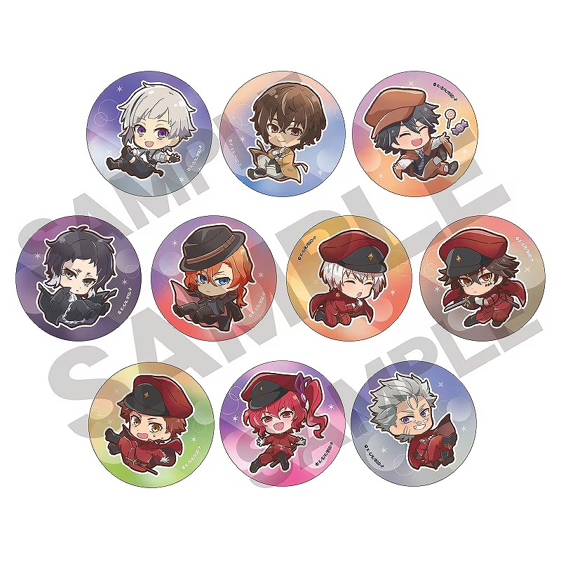 2025SS 先行予約 文豪ストレイドッグス トレーディング缶バッジ BOX | 卸売・ 問屋・仕入れの専門サイト【NETSEA】