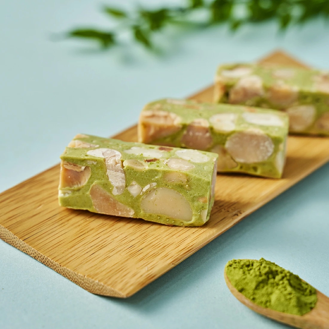 マカダミアナッツミルクヌガー 抹茶味 250g/ボックス | 卸売・ 問屋・仕入れの専門サイト【NETSEA】