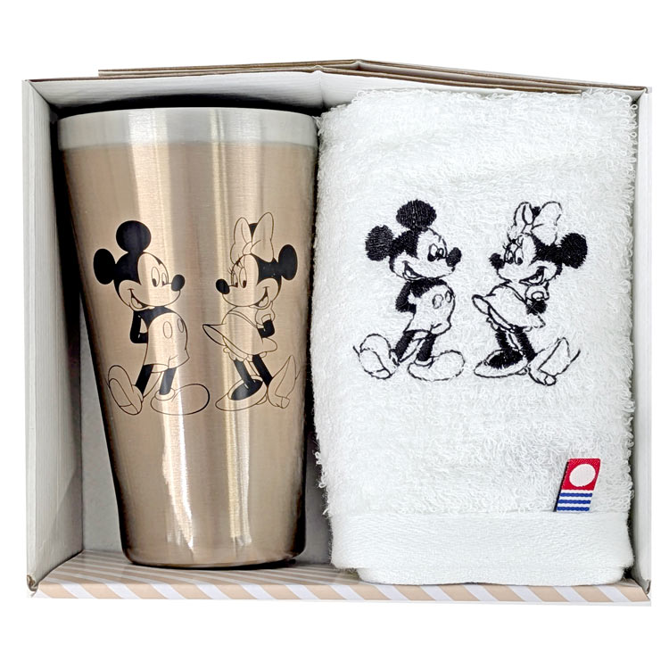 【ディズニー ミッキー&ミニー】D-MF55 タンブラーBr&今治タオル [642169]【特価】 | 卸売・ 問屋・仕入れの専門サイト【NETSEA】