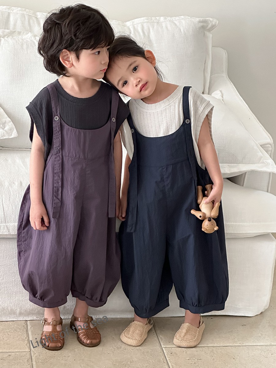 2025新作 韓国子供服 ベビー服 キッズ 男女兼用 サロペット 2色 80cm-140cm | 卸売・ 問屋・仕入れの専門サイト【NETSEA】