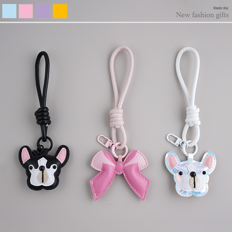 新品 キーホルダー バッグチャーム ストラップ ペンダント ギフト ぬいぐるみ PU 犬 リボン | 卸売・ 問屋・仕入れの専門サイト【NETSEA】
