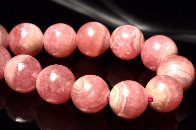 【1点物】艶感 アルゼンチン産 インカローズ 7.5mm ブレスレット _MA5412 | 卸売・ 問屋・仕入れの専門サイト【NETSEA】