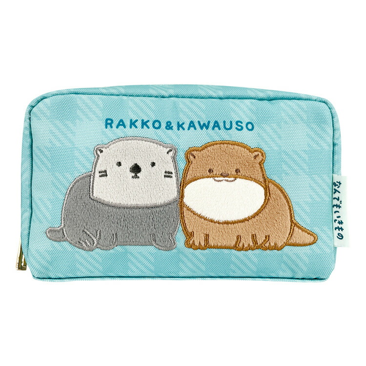 なんでもいきもの マルチポーチ ラッコとカワウソ MINT 147607 | 卸売・ 問屋・仕入れの専門サイト【NETSEA】