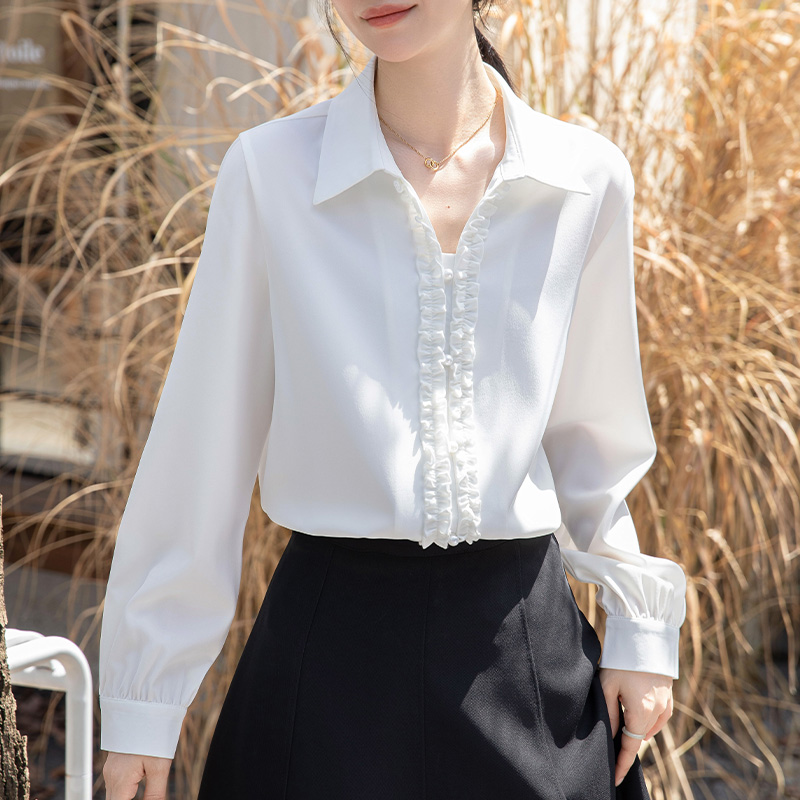 初回送料無料 エレガントおしゃれなvネック長袖シャツ上着 レディースファッション人気トレンド | 卸売・ 問屋・仕入れの専門サイト【NETSEA】