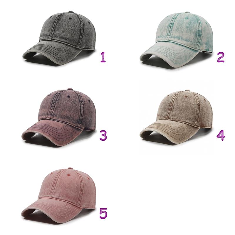 男女兼用 ストリート風水洗デニムベースボールキャップ（日除け トレンド）56-60CM 5色 | 卸売・ 問屋・仕入れの専門サイト【NETSEA】
