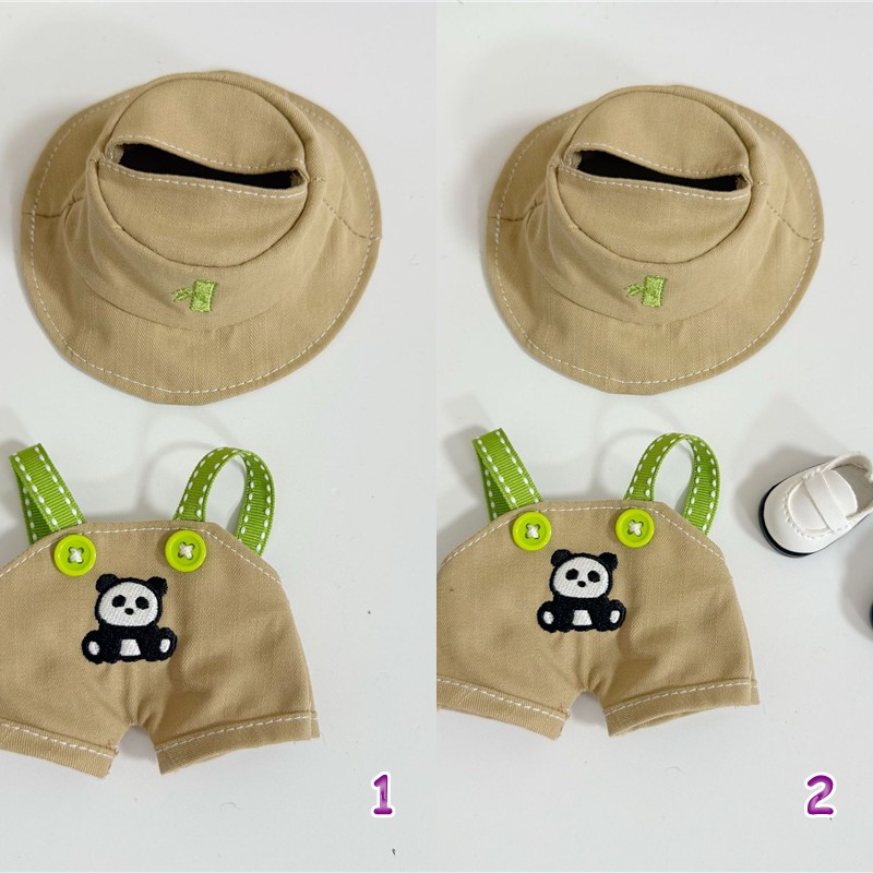 着せ替えぬいぐるみ 着ぐるみ ミニドール用 10cmぬい着15cm用 服セット 帽子+サロペット+靴 | 卸売・ 問屋・仕入れの専門サイト【NETSEA】