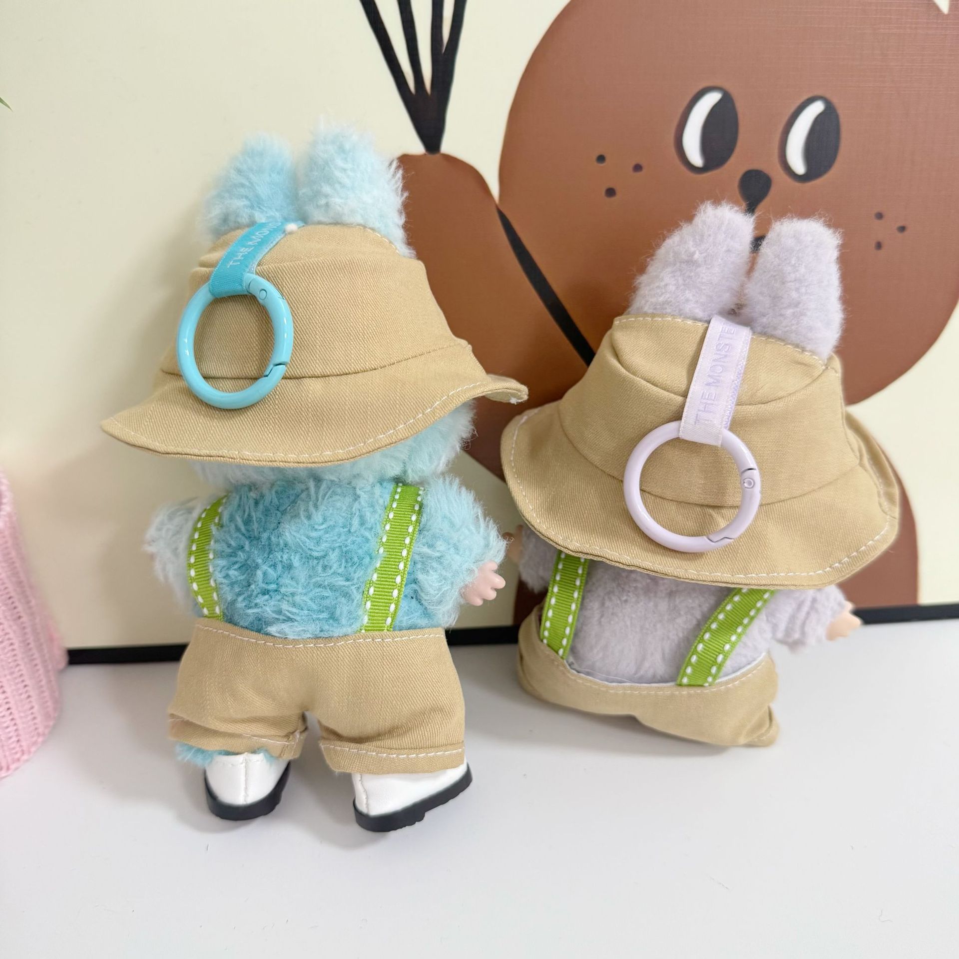 着せ替えぬいぐるみ 着ぐるみ ミニドール用 10cmぬい着15cm用 服セット 帽子+サロペット+靴 | 卸売・ 問屋・仕入れの専門サイト【NETSEA】