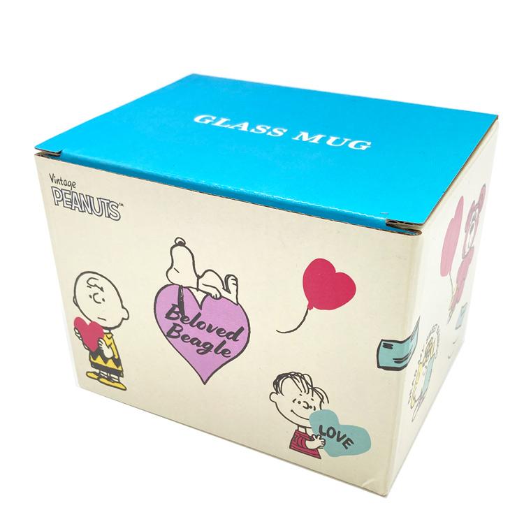 特価商品 スヌーピー 耐熱ガラスマグ LOVE LETTER BL | 卸売・ 問屋・仕入れの専門サイト【NETSEA】